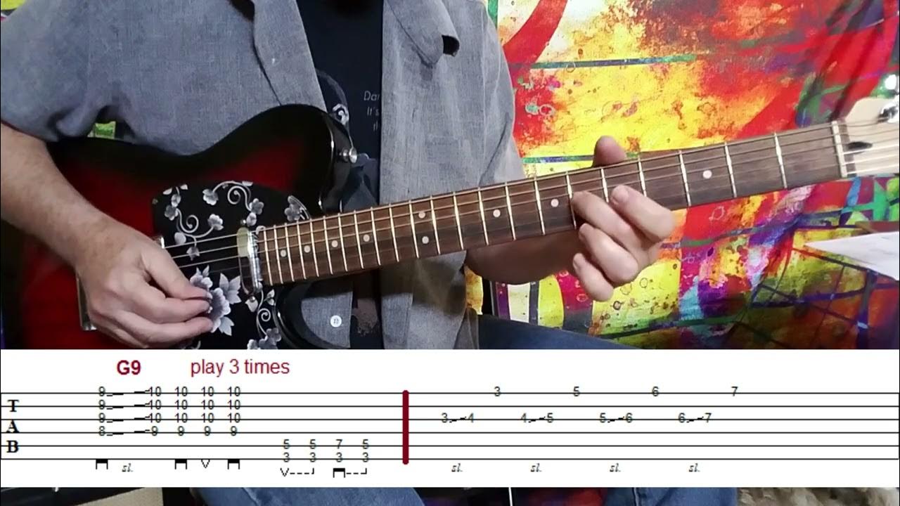 BLUES-ROCK GUITAR LESSON - COMBINING RHYTHM AND LEAD - YouTube