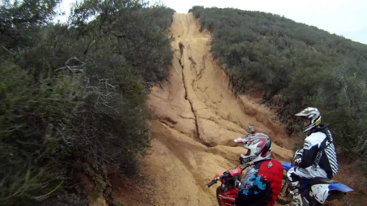 Hollister Hills Dirt Bike Hill Climb. Rutted out and the top of Long ...