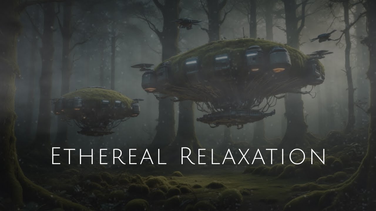 Futuristic Forest Ambience | Relaxing Sci-Fi Music for Deep Focus ...