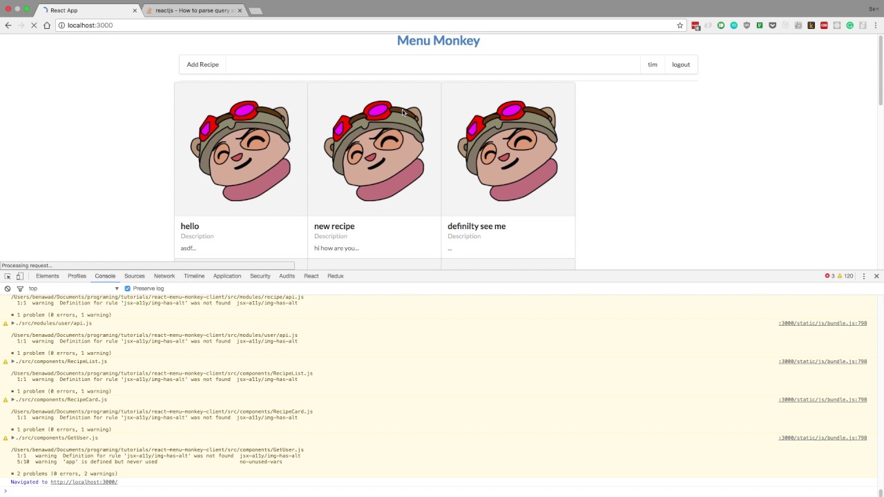 Fullstack Feathersjs And React Web App Updated Part 27 Youtube