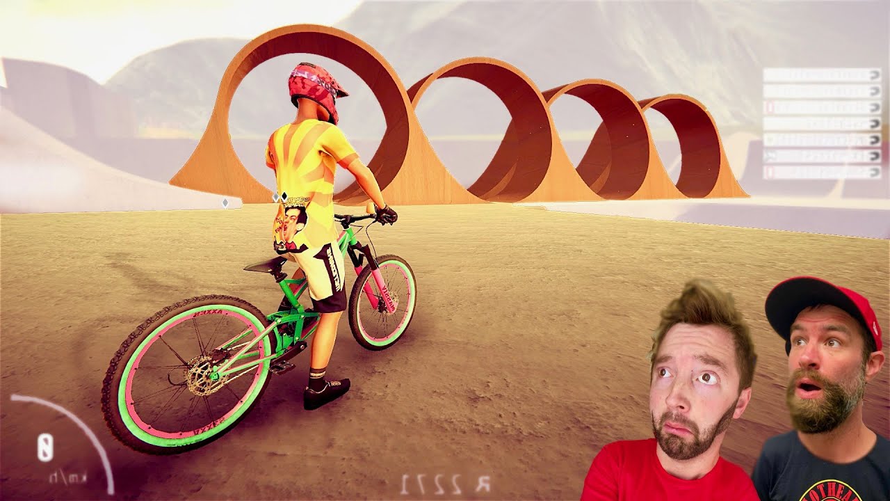 I BIKED THE CRAZIEST BIKE PARK YET! / Descenders - YouTube