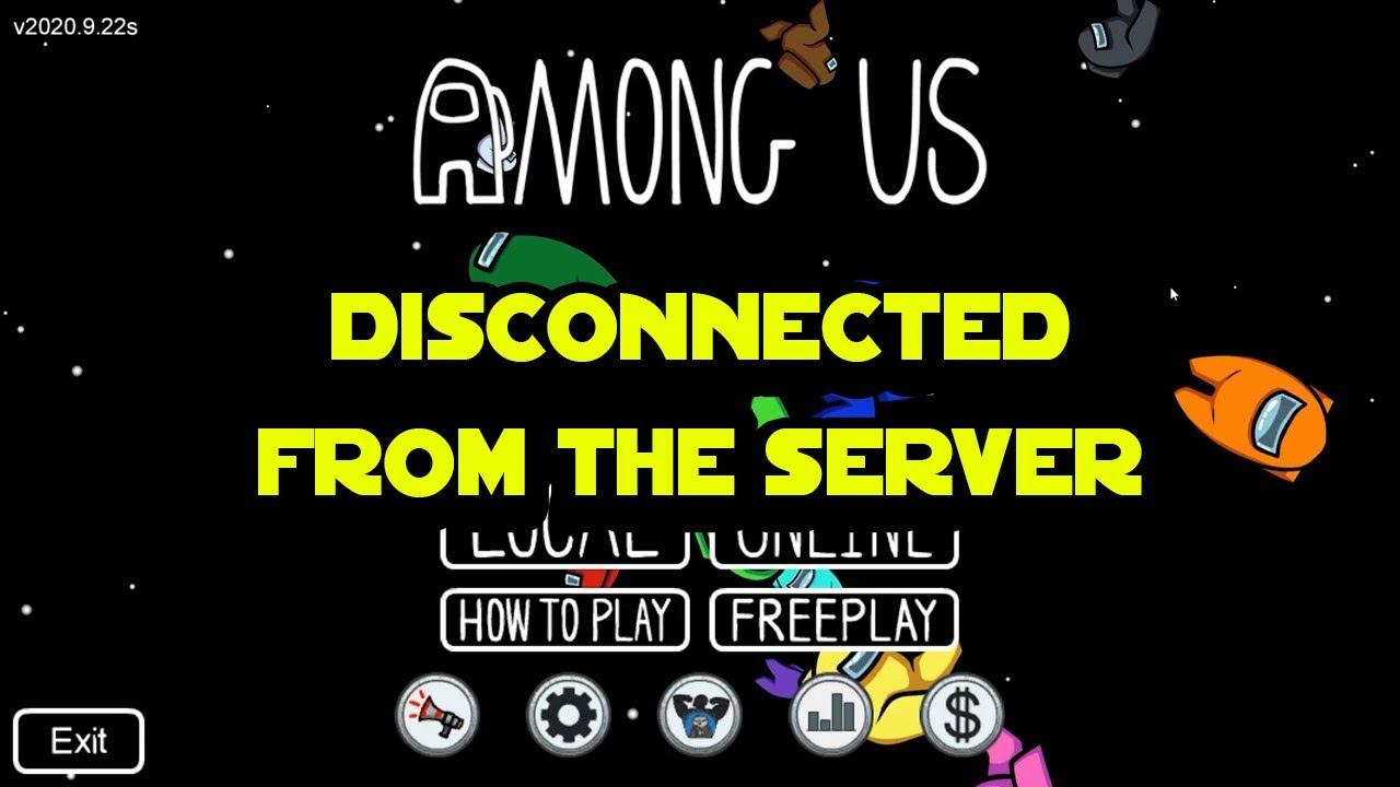 Among Us, disconnected from the server - Come risolvere - YouTube