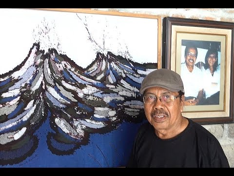 SLAMET RIYANTO, the art of javanese batik painting - YouTube