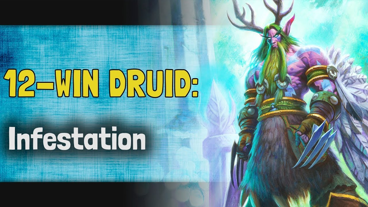 Hearthstone Arena KFT - 12 Win Druid: Infestation - YouTube
