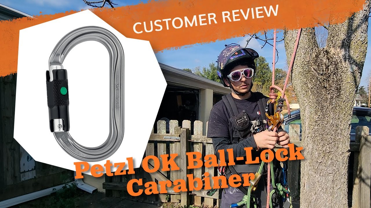 Petzl Ok Ball Lock Carabiner - Fabian Ibarra's Customer Video Review ...