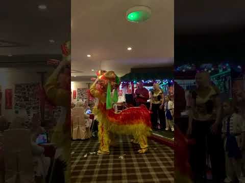 Gong Hei Fat Choy : Lion dancing at Oriental Delight