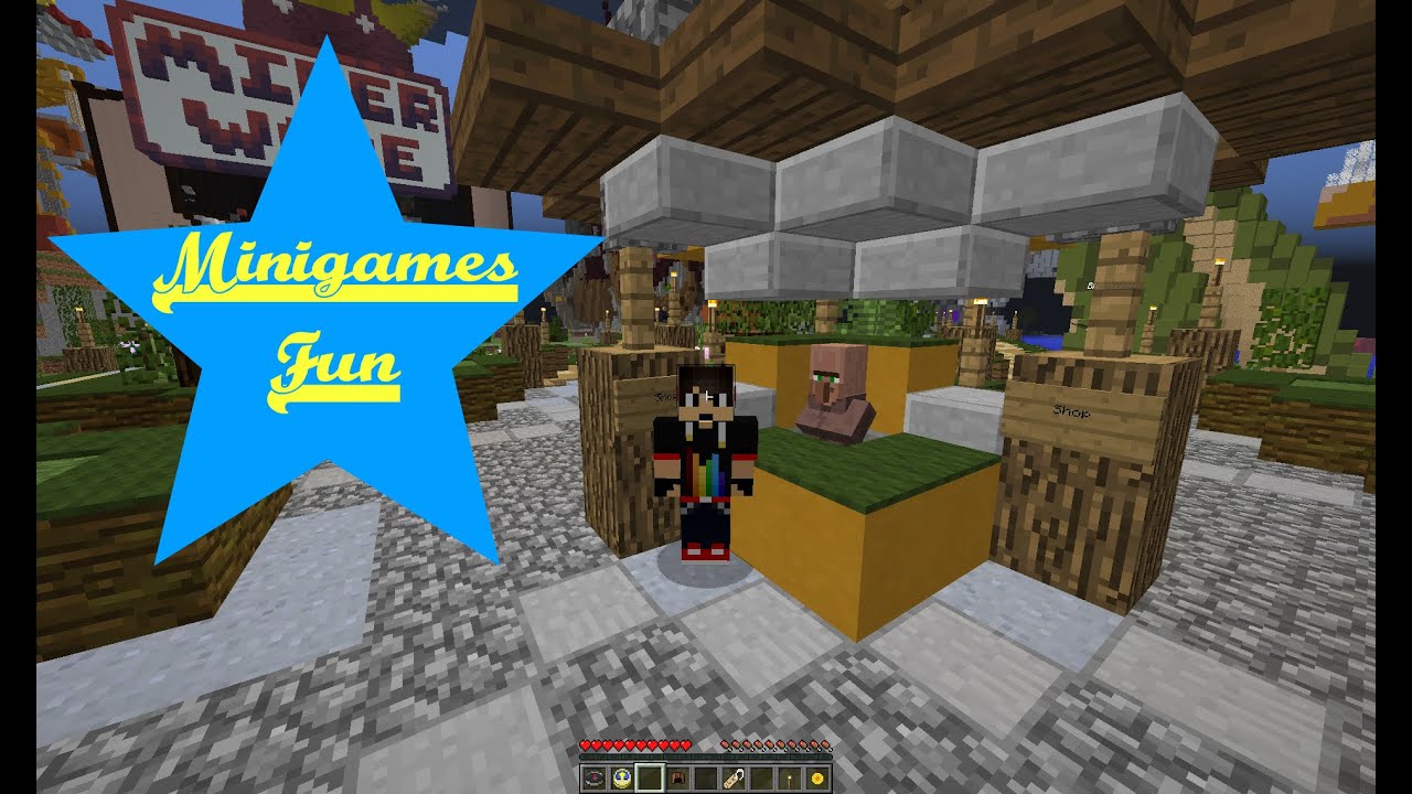 Minecraft fun minigames - YouTube