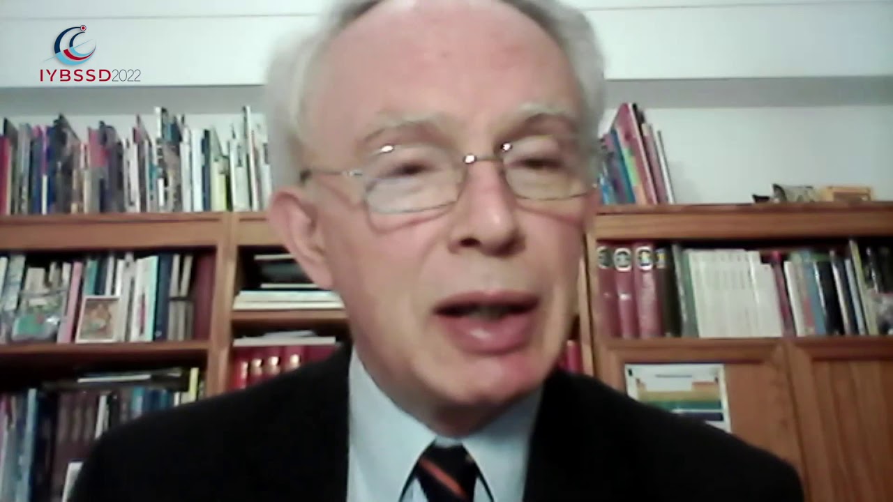 Christopher Brett, president of IUPAC, about IYBSSD 2022 - YouTube