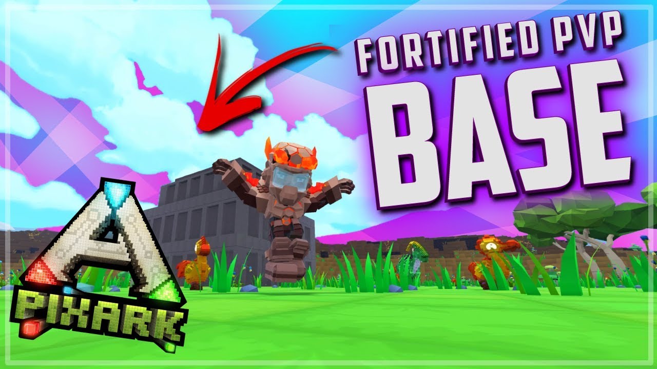 ⛏ FORTIFIED BASE BUILD! ⛏ | PixArk | Tutorials & Tips and Tricks ...