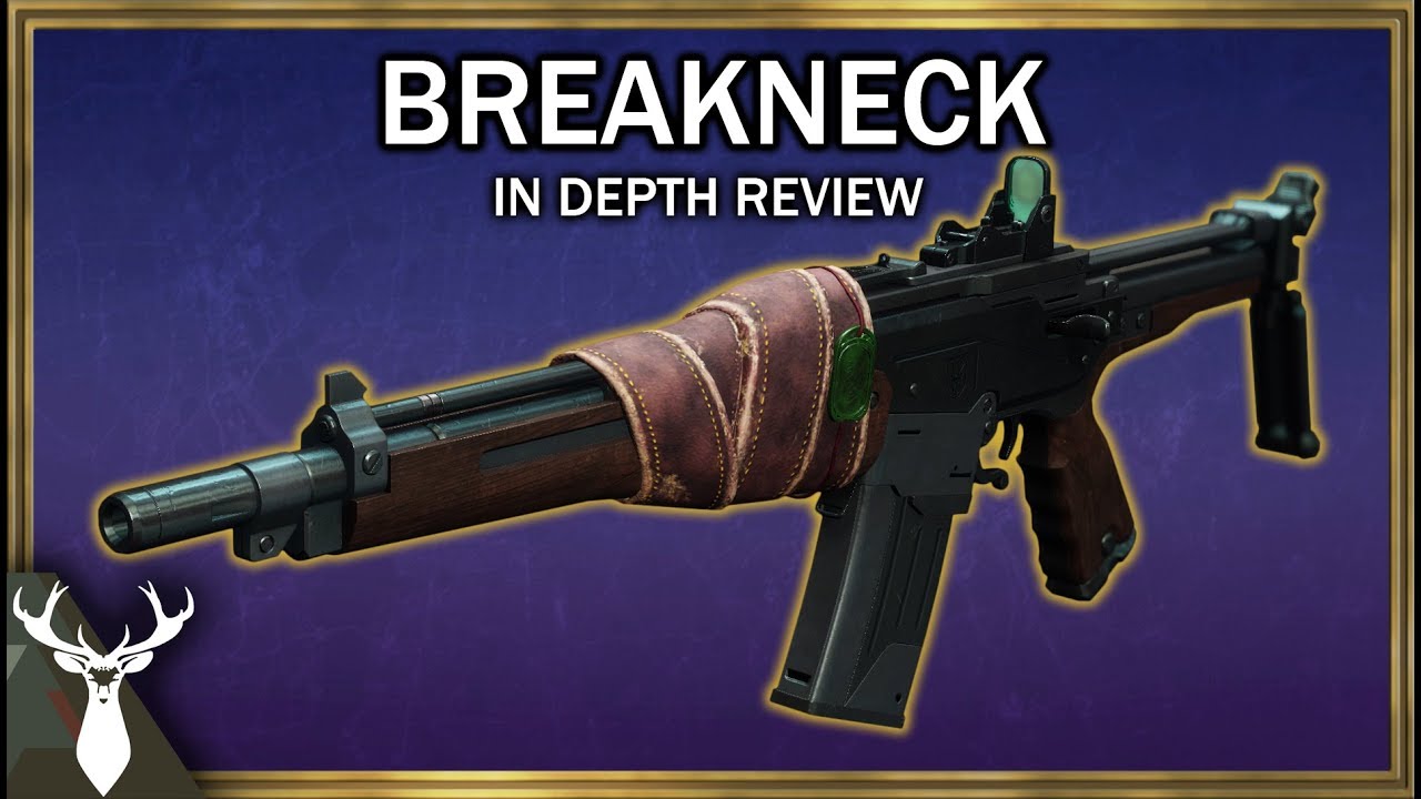 Destiny 2 - Breakneck - In Depth Review (Pinnacle Auto Rifle) - YouTube