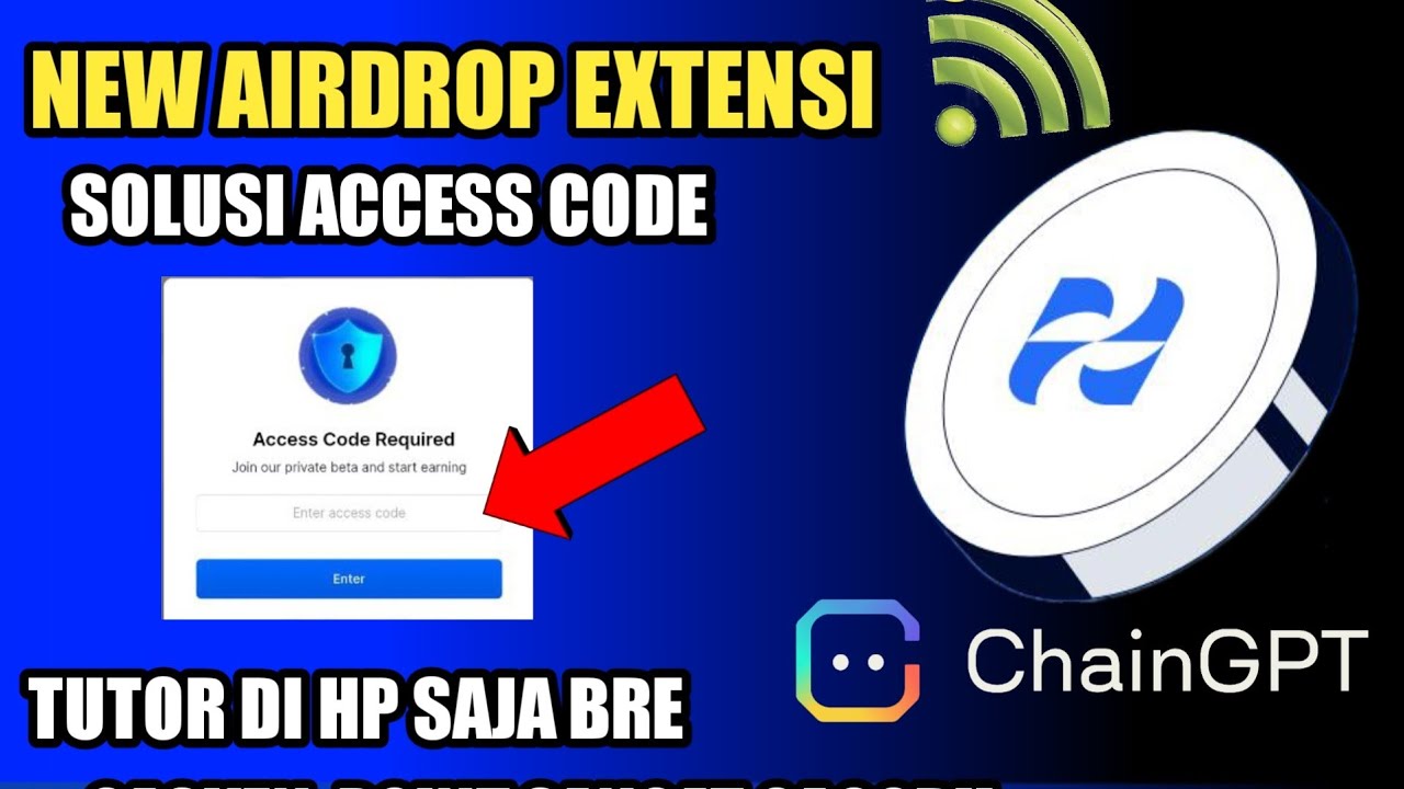 PRE MINING AIRDROP POINT ! BEGINI CARA INPUT ACCESS KODE YG BARU ...