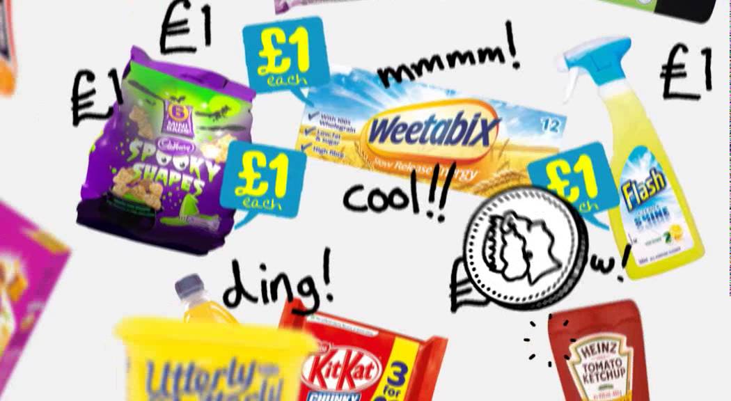 SPAR Wales £1 English language - YouTube