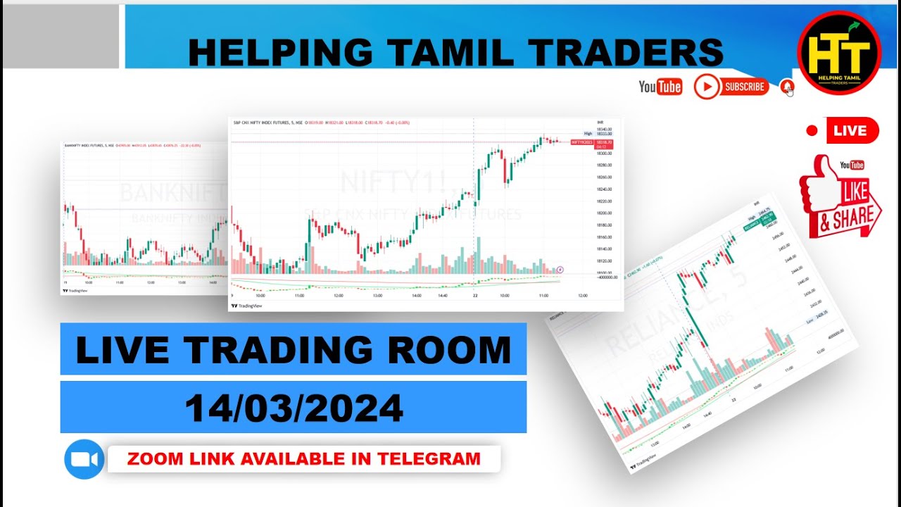 LIVE TRADING ROOM MARCH 14-MARCH -2024 - YouTube
