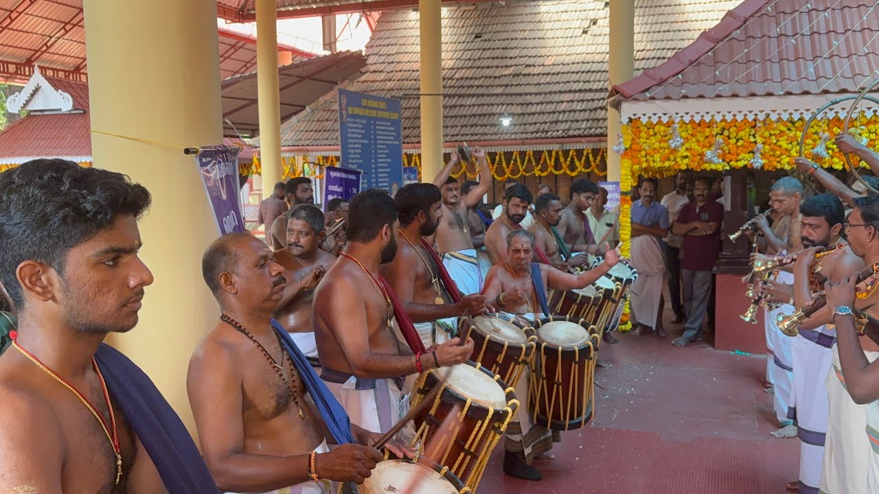 Pancharimelam| pathikaalam| cheranalloor sankarankutty maraar| kalady ...