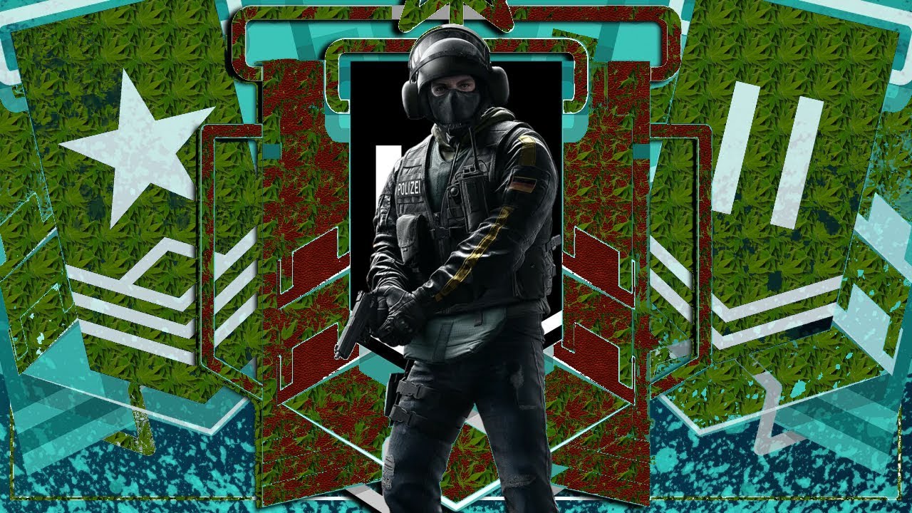 Rainbow six siege but my weed is laced with elo booster - YouTube