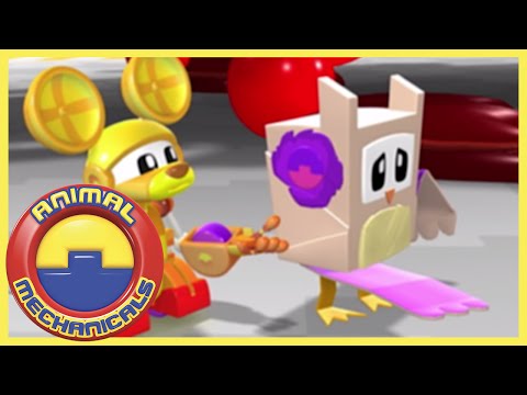 🐸 🤖 Animal Mechanicals 332 🐸 🤖 Mechana Origami Owl Island 🐸 🤖 Full Episode HD 🐸 🤖