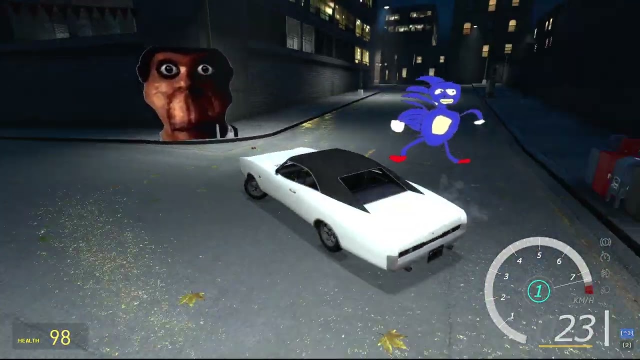 driving around rp_southside while nextbots chase me - YouTube