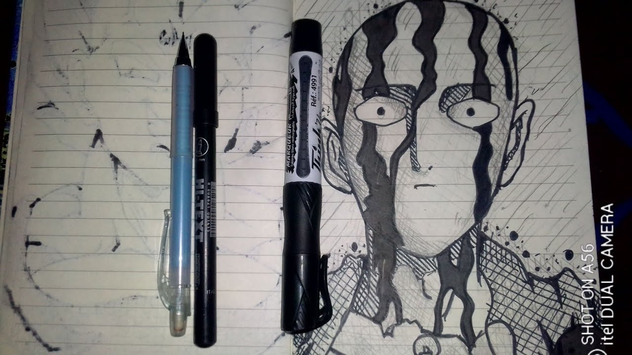 DRAW SITAMA 👊. ONE PENSH MAN😲 - YouTube