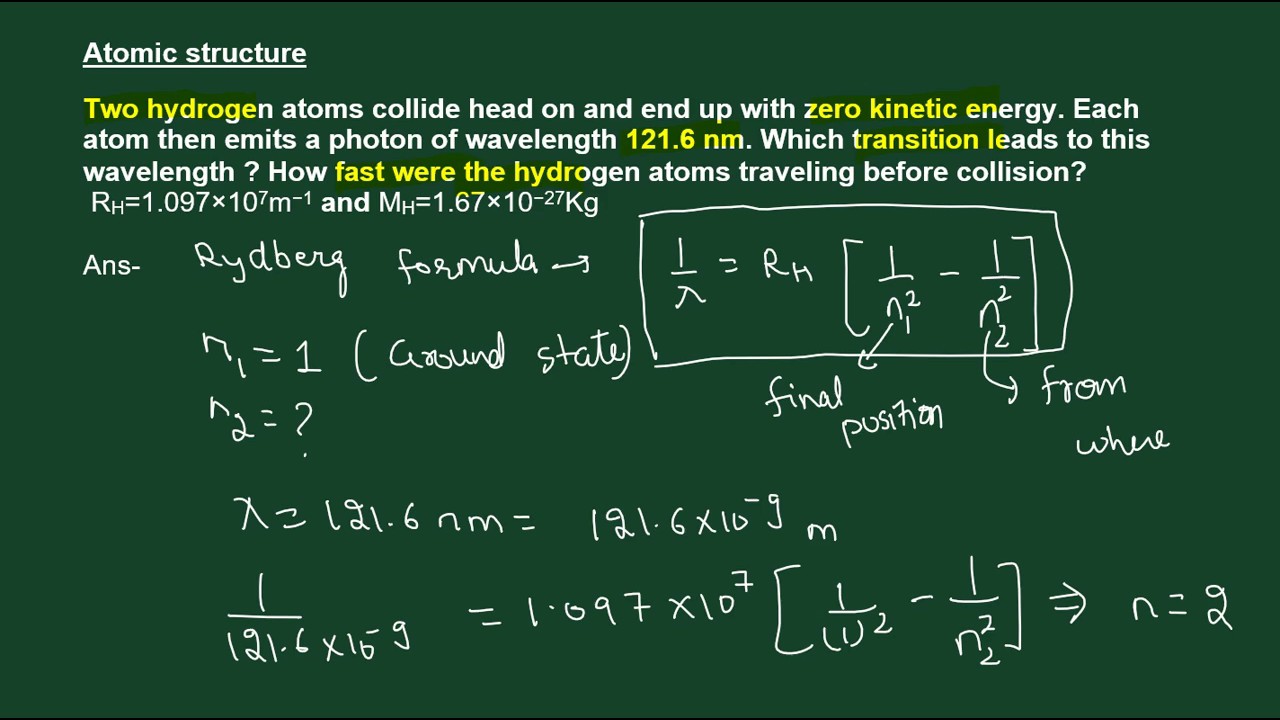 Advanced Problems on Structure of Atom - YouTube