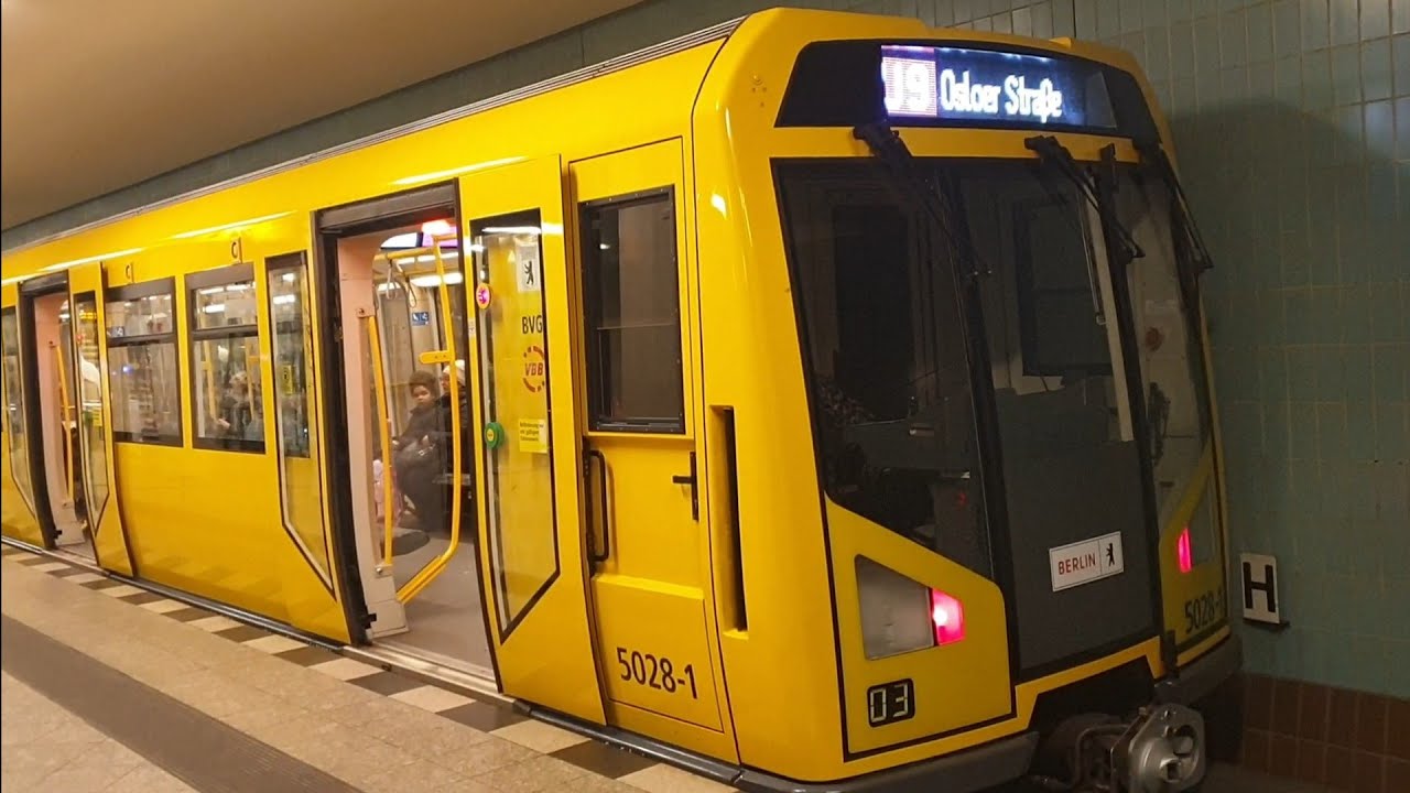 U-Bahn Berlin|Mitfahrt im H01 auf der U9 von Spichernstraße bis ...