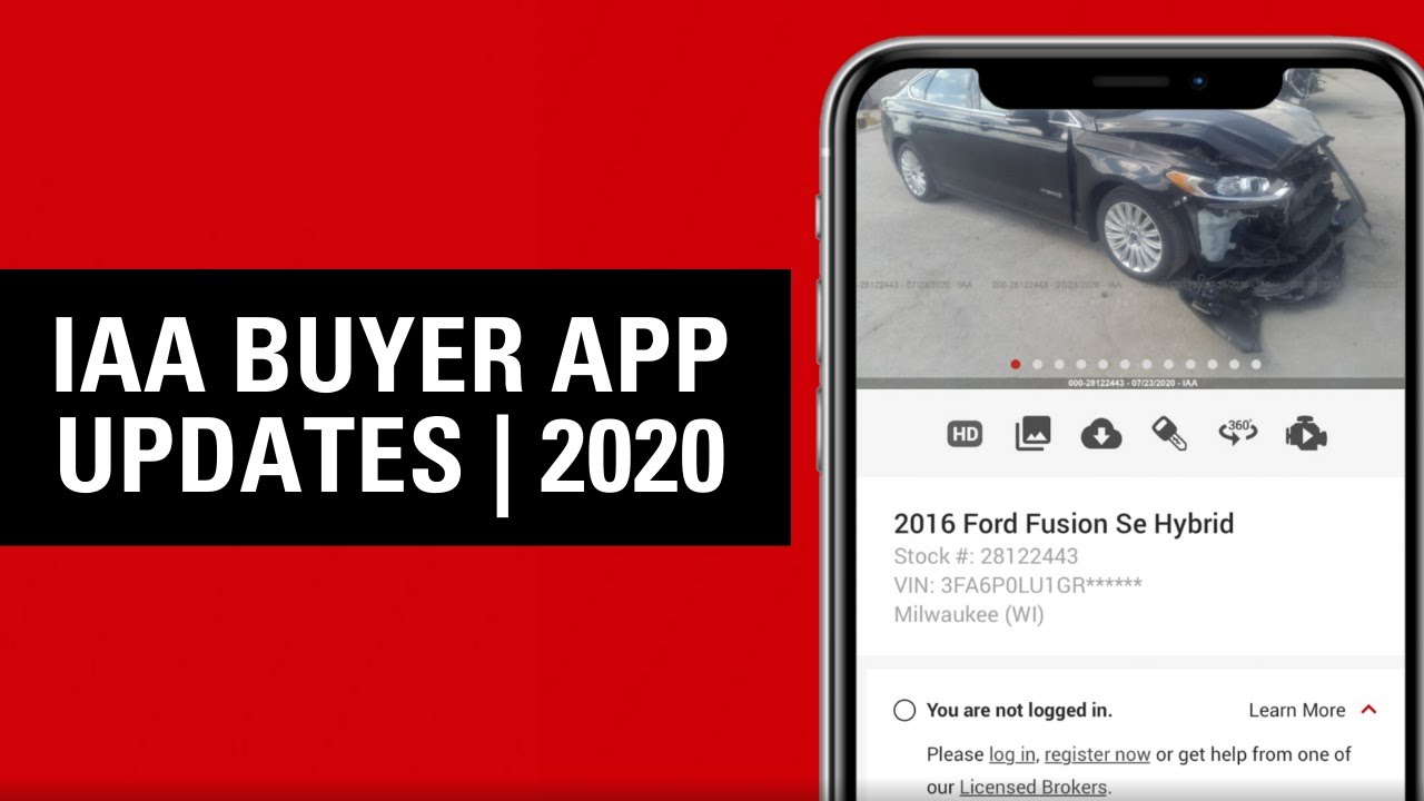 IAA Buyer App Updates | 2020 - YouTube