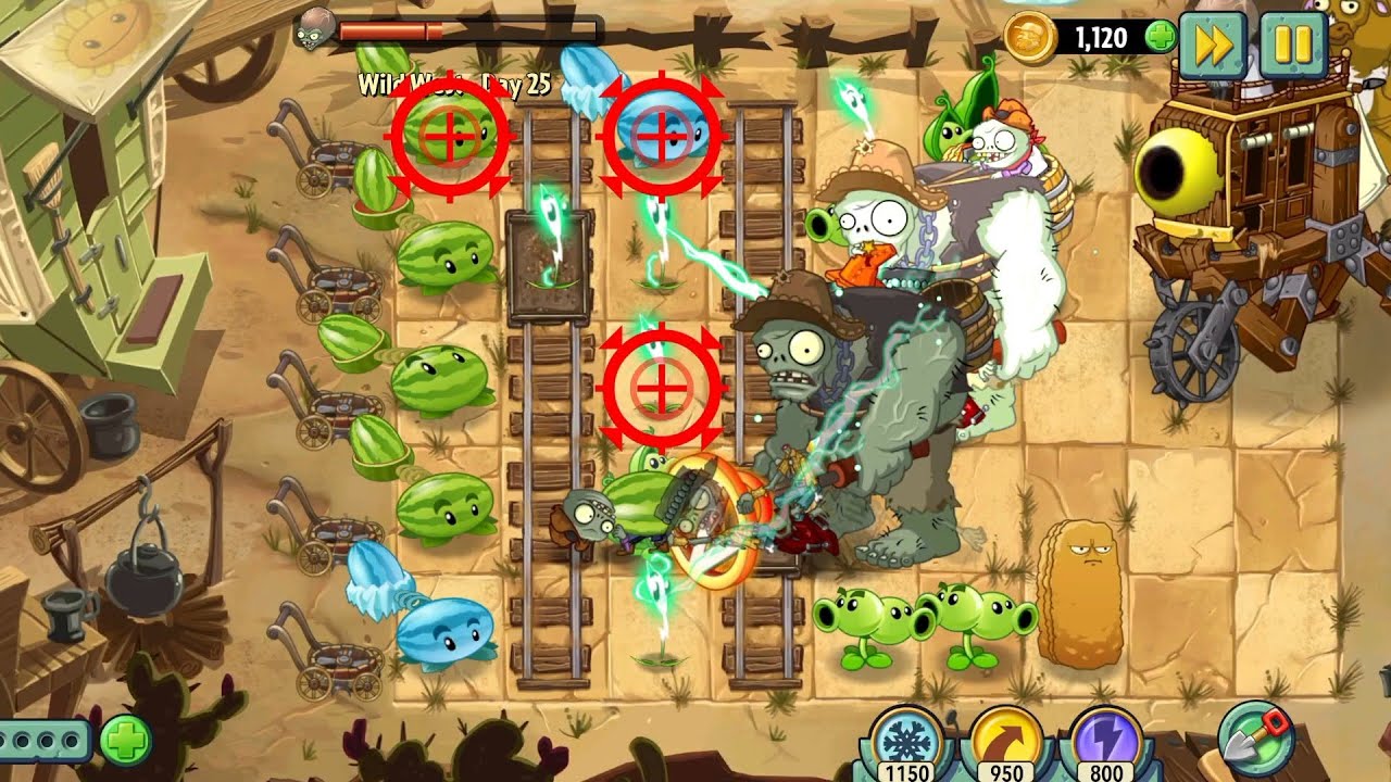 Final Level in Wild West Gameplay || Plants vs Zombies 2 #pvz #pvz2 ...