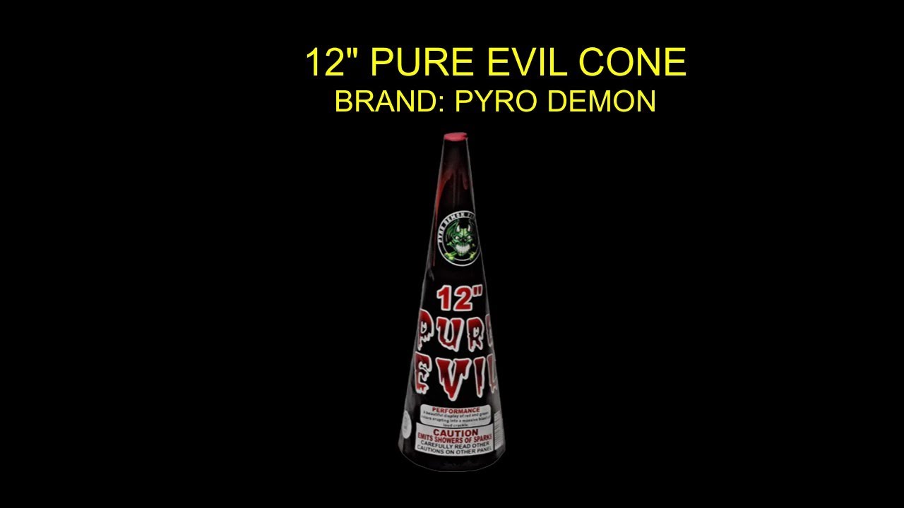 Pure Evil Cone Pyro Demon - YouTube