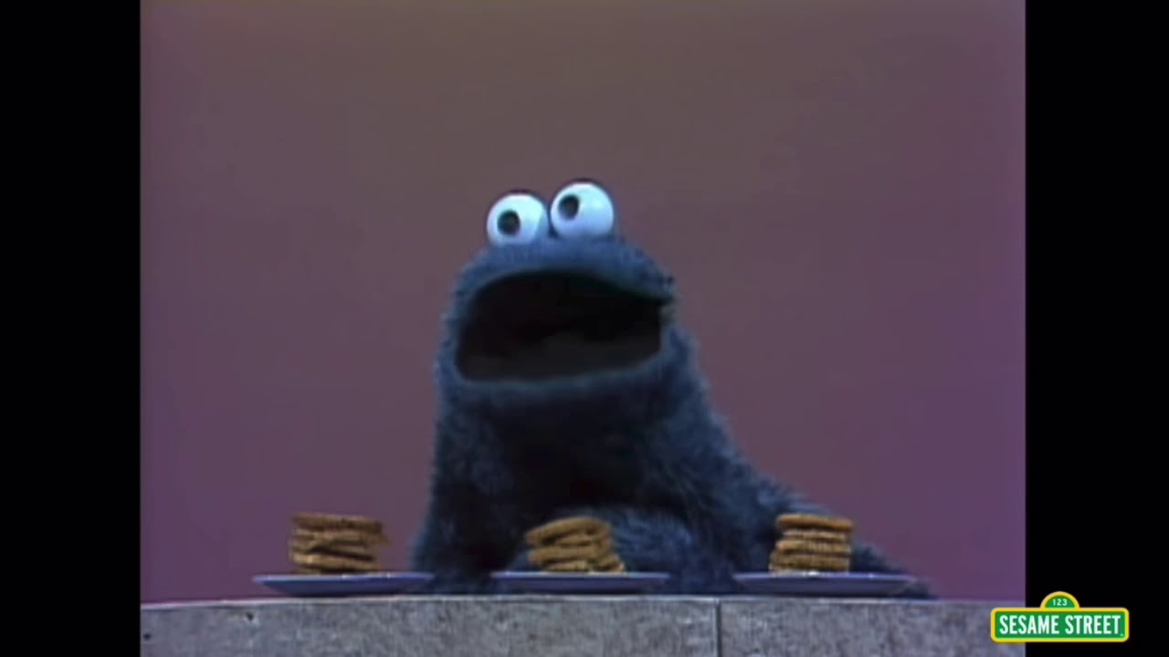 Cookie Monster's Favorite Cookie Shape - YouTube