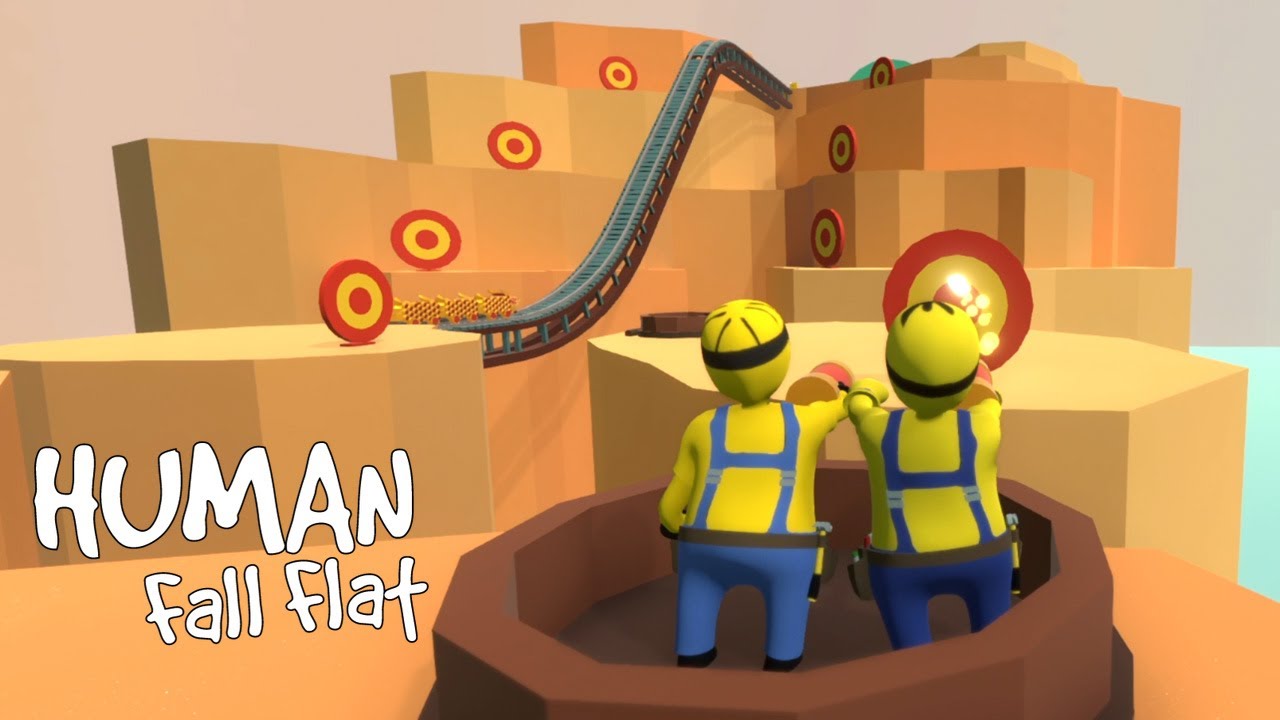 MINIONS SHOOTING CHALLENGE in HUMAN FALL FLAT - YouTube