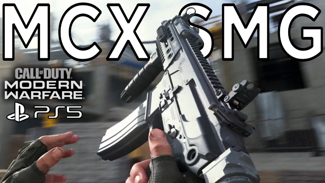 MCX "SMG" (Silly Build) on Modern Warfare 2019 PS5 Gameplay - YouTube