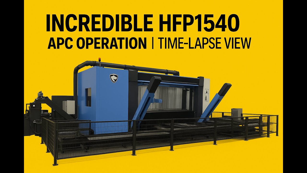 Incredible HFP1540 APC Operation | Time-lapse View - YouTube