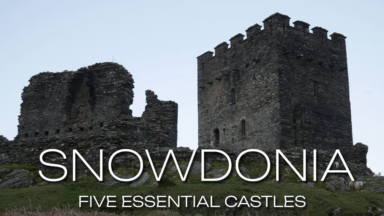 Snowdonia / Eryri: 5 essential CASTLES - in 60 seconds - YouTube