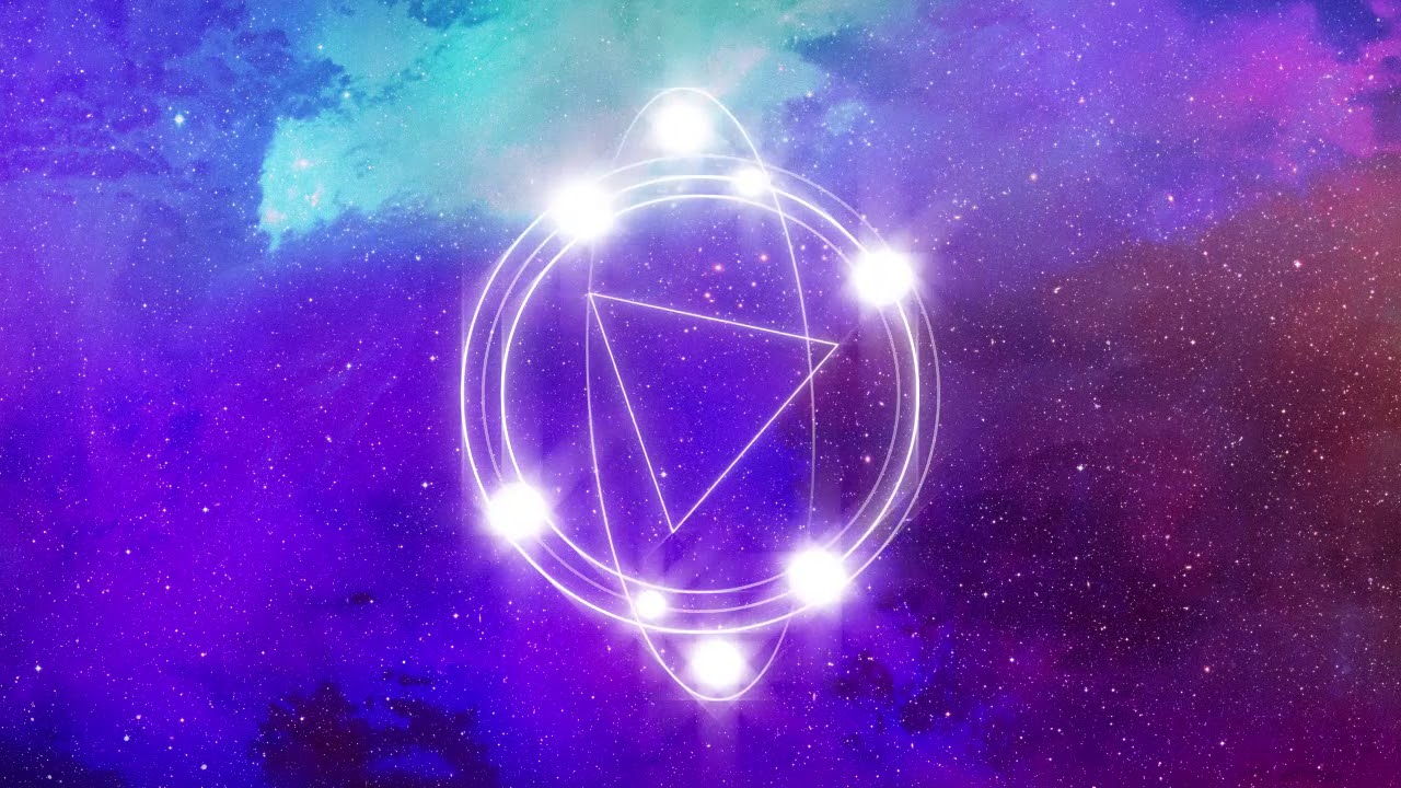 Symbol Animated with Space Background // Video Game // Infinite Loop ...