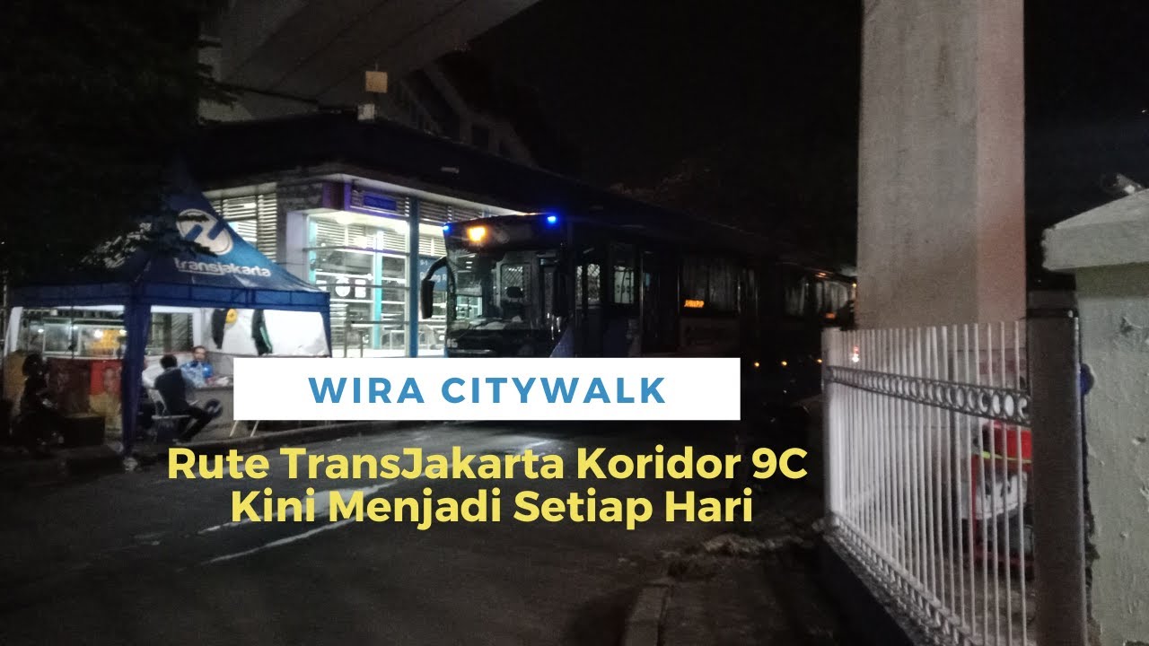 Ngetrip FULL Langsung ke Pusat Kota Jakarta TransJakarta Koridor 9C ...