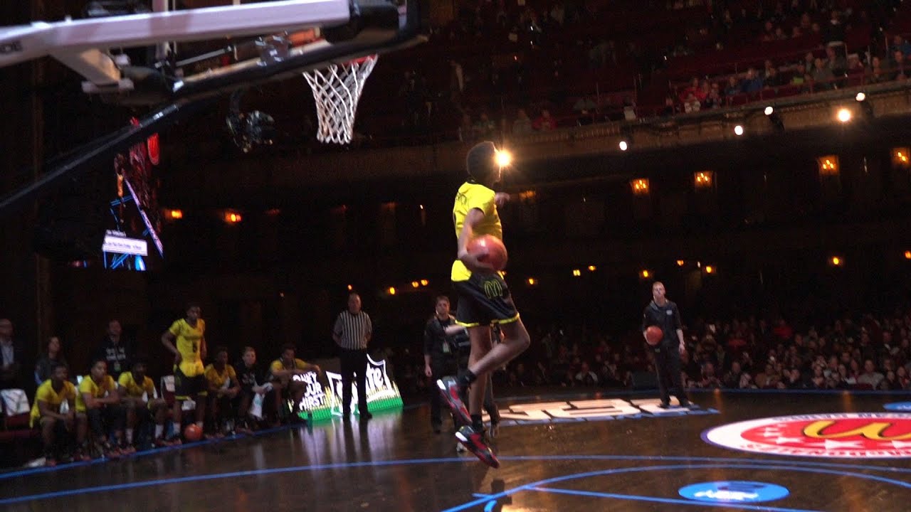 Terrance Ferguson 360 Dunk at the McDonald's All-American Game - YouTube