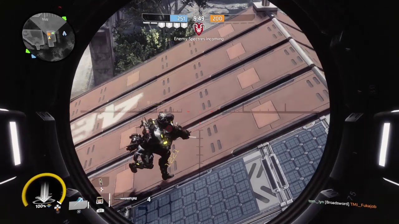 Titanfall 2 first Kraber MEGA - YouTube