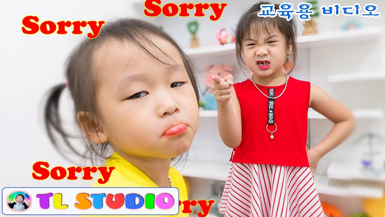 Sorry, Excuse Me + More | 동요와 아이 노래 | 어린이 교육 | TL Studio - YouTube