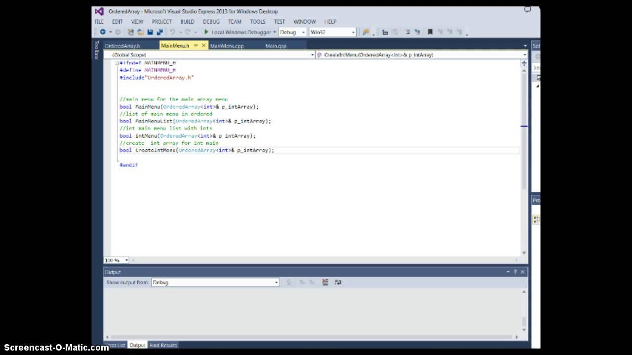 Ordered Array List - YouTube