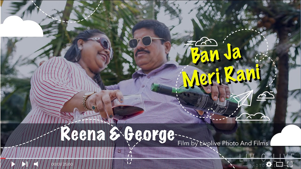 25th Anniversary | Reena & George | Livolive Photo and Films - YouTube