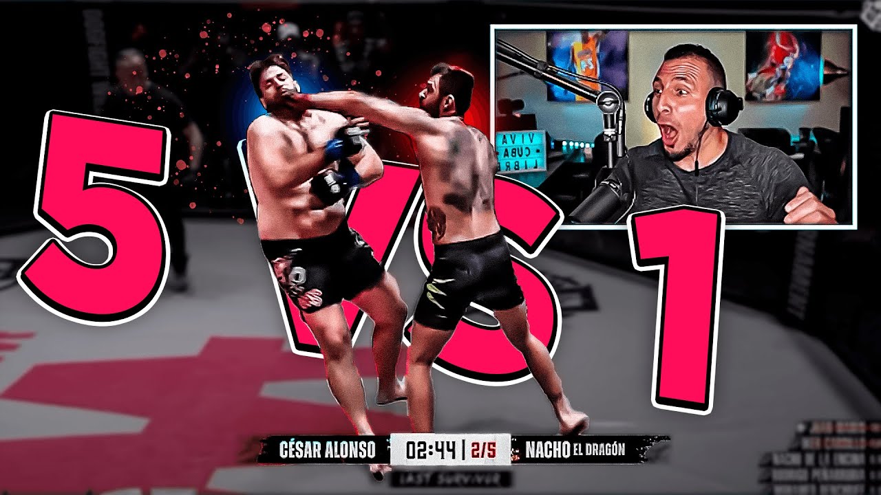 5 vs 1 (CESAR ALONSO) DOGFIGHT WILD TOURNAMENT 2 - YouTube