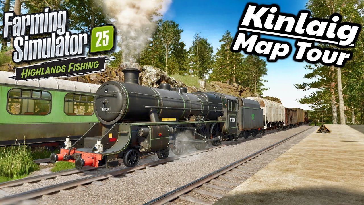 Kinlaig - Map Gameplay | Highlands Fishing Expansion | FS25 - YouTube