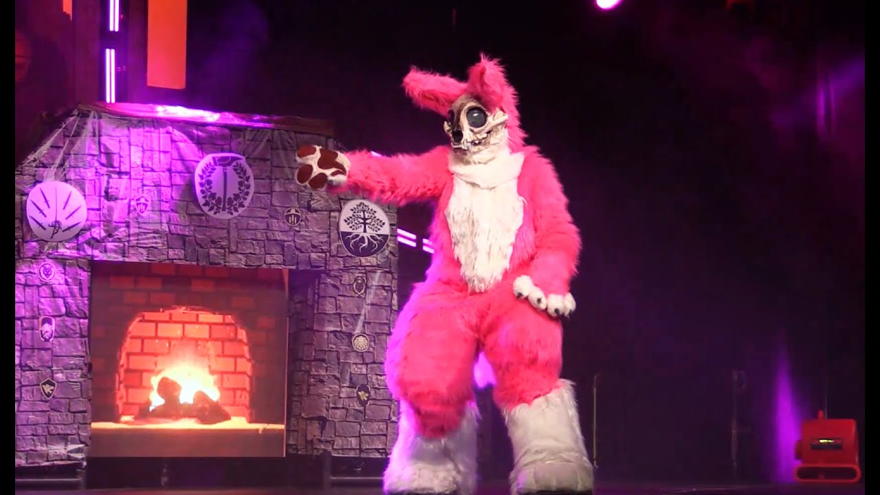 Pink Cat Chelsea - BLFC 2023 Fursuit Dance Competition - YouTube