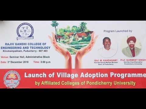VILLAGE ADOPTION PROGRAMME - YouTube