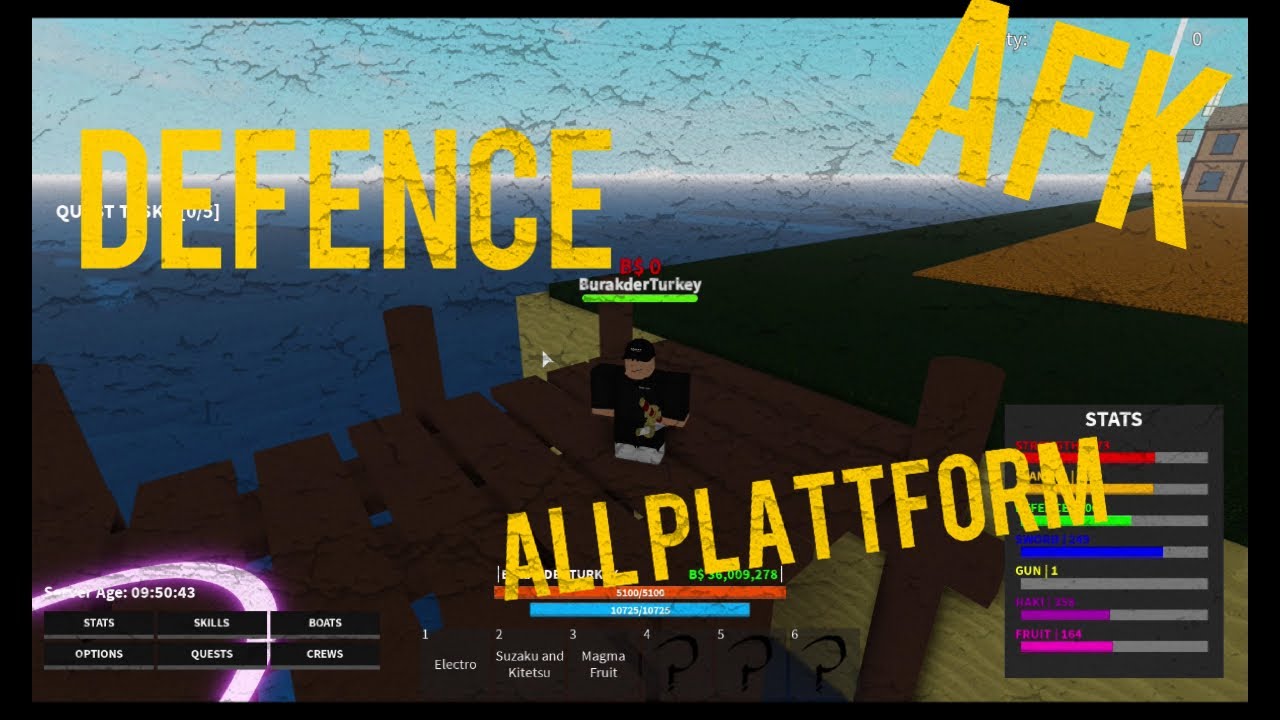Roblox Square Piece| EASY AFK DEFENCE LVL| ALL PLATTFORMS - YouTube