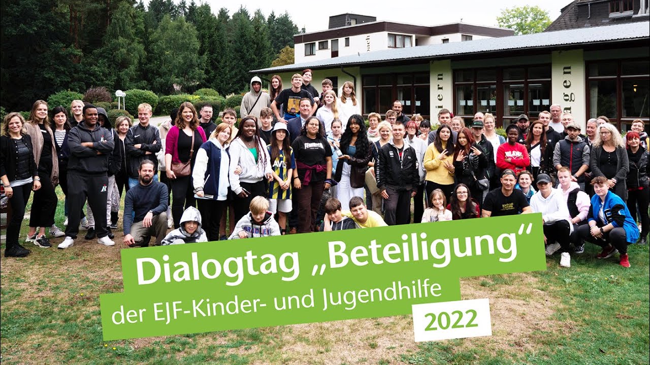 Dialogtag "Beteiligung" der EJF-Kinder- und Jugendhilfe 2022 - YouTube