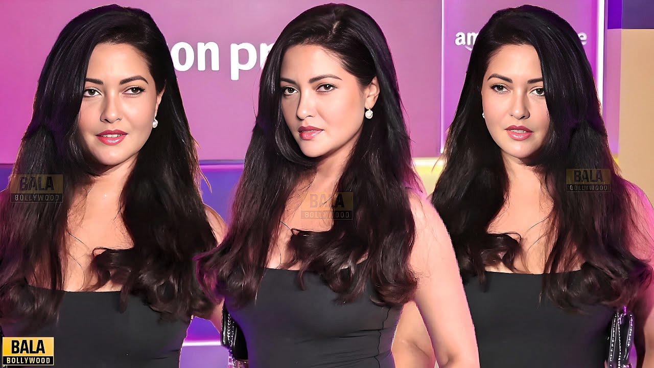 Riya Sen Grace The Red Carpet Of Amazon Prime Series Call Me Bae - YouTube