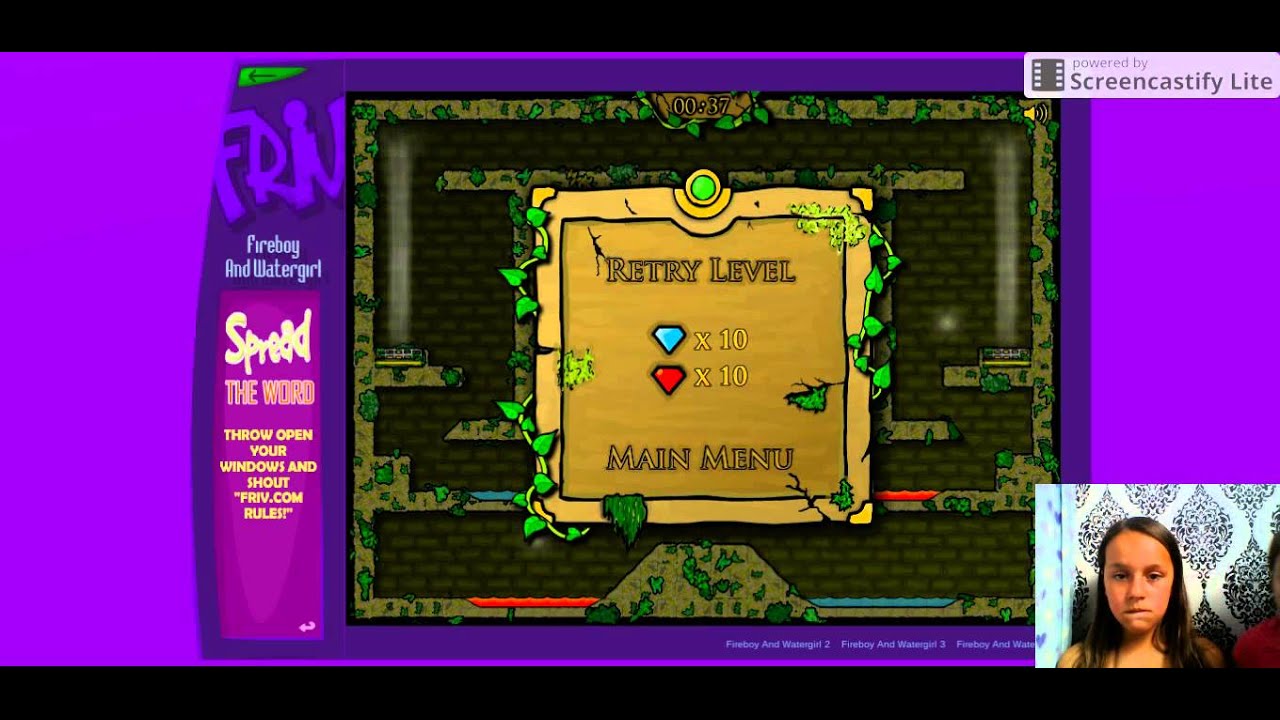 Our 11th Video! - Fire boy and water girl on Friv.com - YouTube