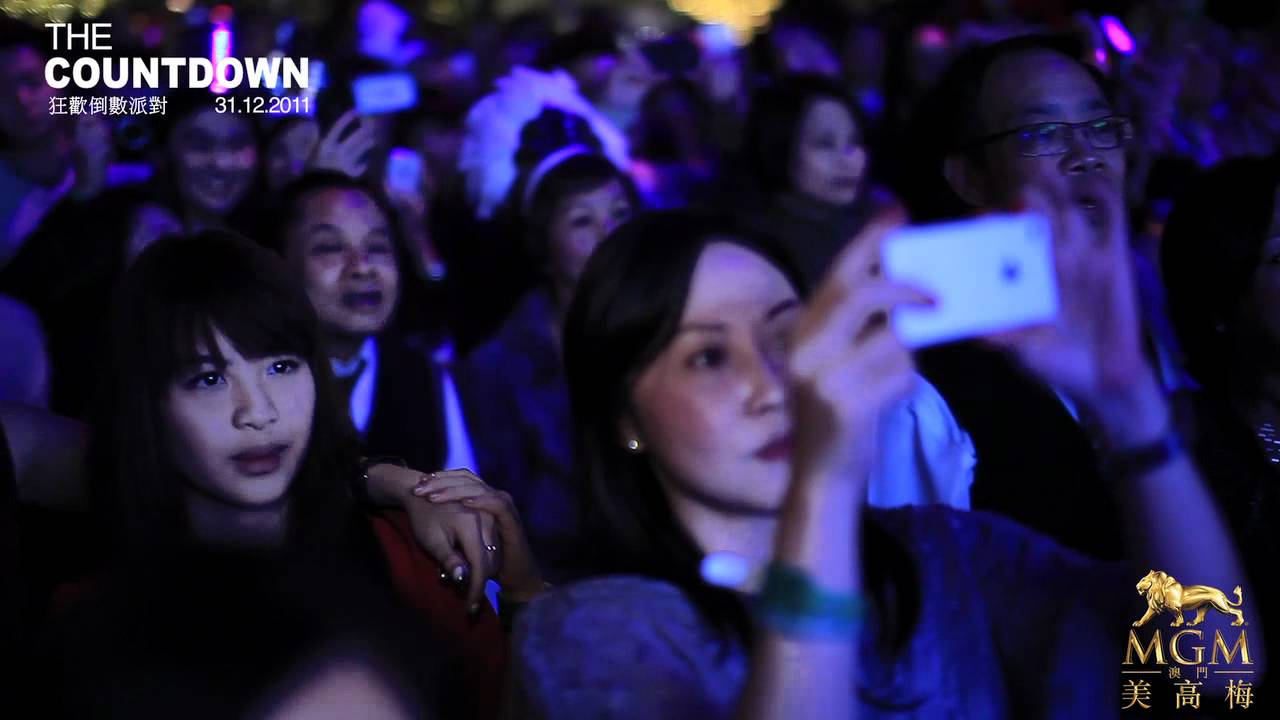 MGM Macau countdown event - YouTube