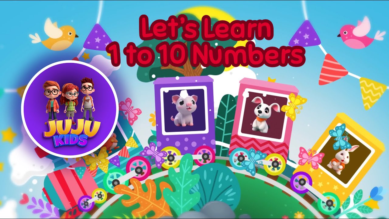 Counting on the Choo-Choo Train: A Colourful Journey from 1 to 10 with ...