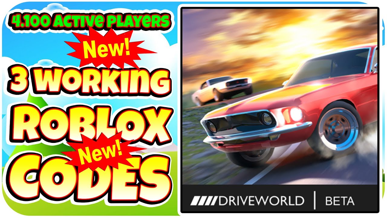 Drive World, Roblox GAME, ALL SECRET CODES, ALL WORKING CODES - YouTube